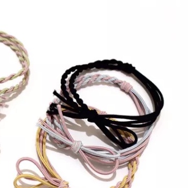 Jual MURMURE.ID | IKAT RAMBUT JALIN POLOS KOREA KARET SIMPLE KUNCIR ...