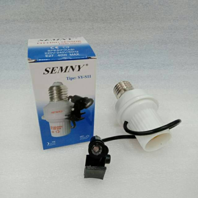 Jual FITTING LAMPU SENSOR - FITTING SENSOR /Fitting Lampu Otomatis ...