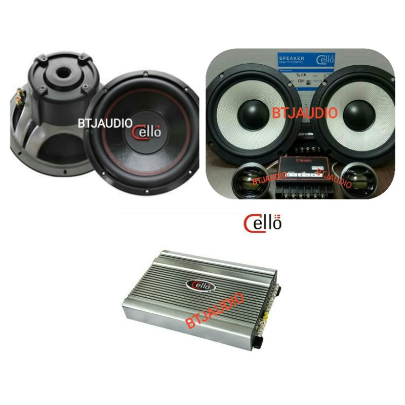 Jual PAKET AUDIO MOBIL SQL CELLO (Denmark Technology) - ORIGINAL RESMI ...