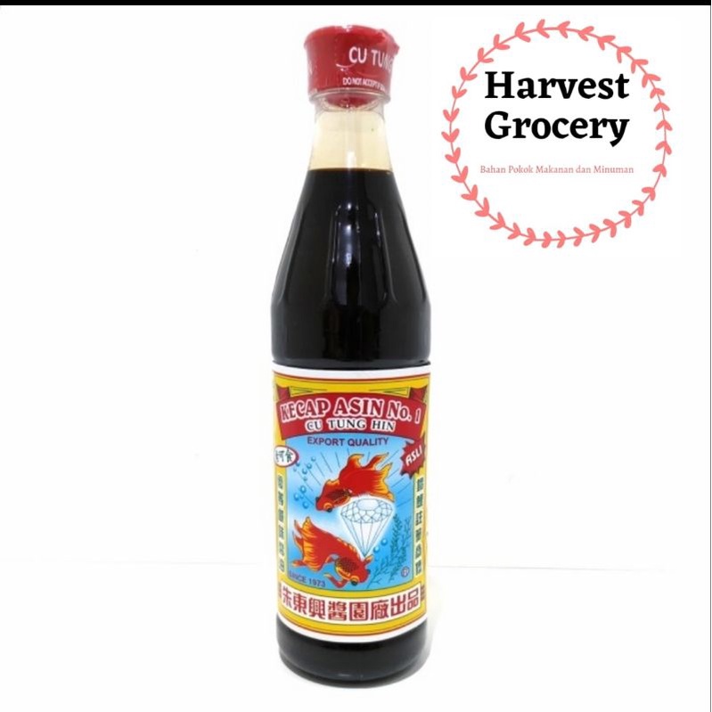 Jual Kecap Asin Cap Ikan Koki (Cu Tung Hin ) 650ml | Shopee Indonesia