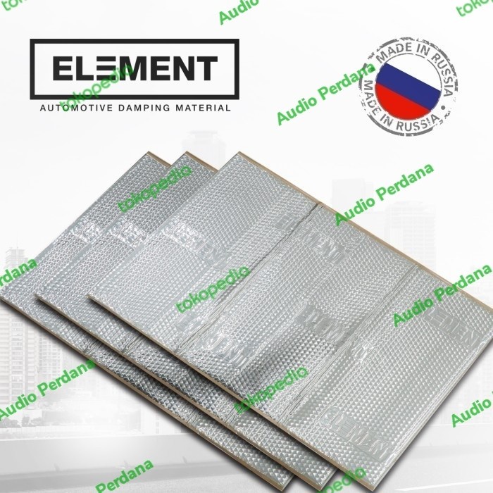 Jual Peredam Element Elemen Aluminium Foil Butyl Rubber Made In Rusia ...