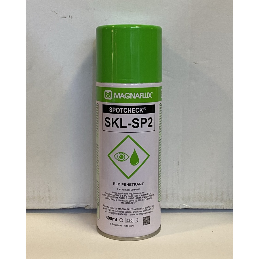 Jual magnaflux spotcheck red penetrant SKL-SP2 400ML | Shopee Indonesia