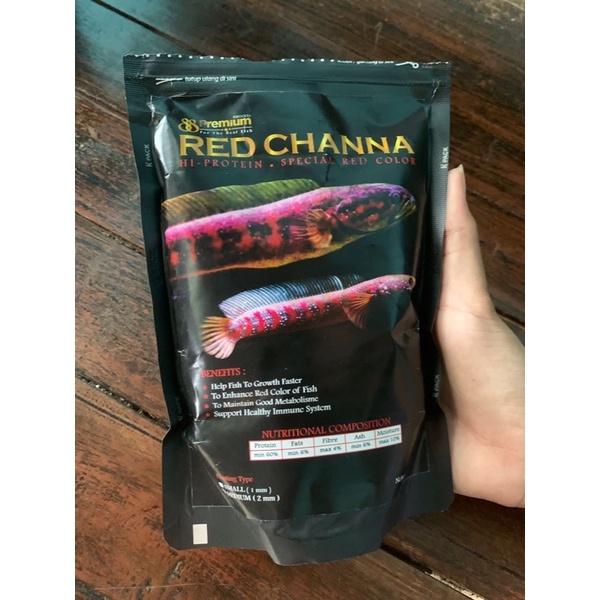 Jual Pelet 10gr repack premium red color chana | Shopee Indonesia