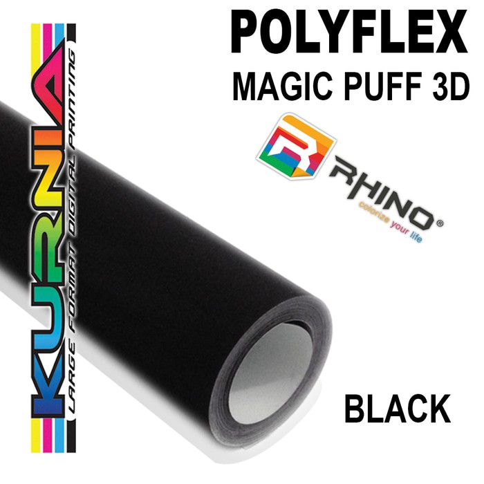 Jual RHINOFLEX POLYFLEX MAGIC PUFF 3D BLACK | Shopee Indonesia