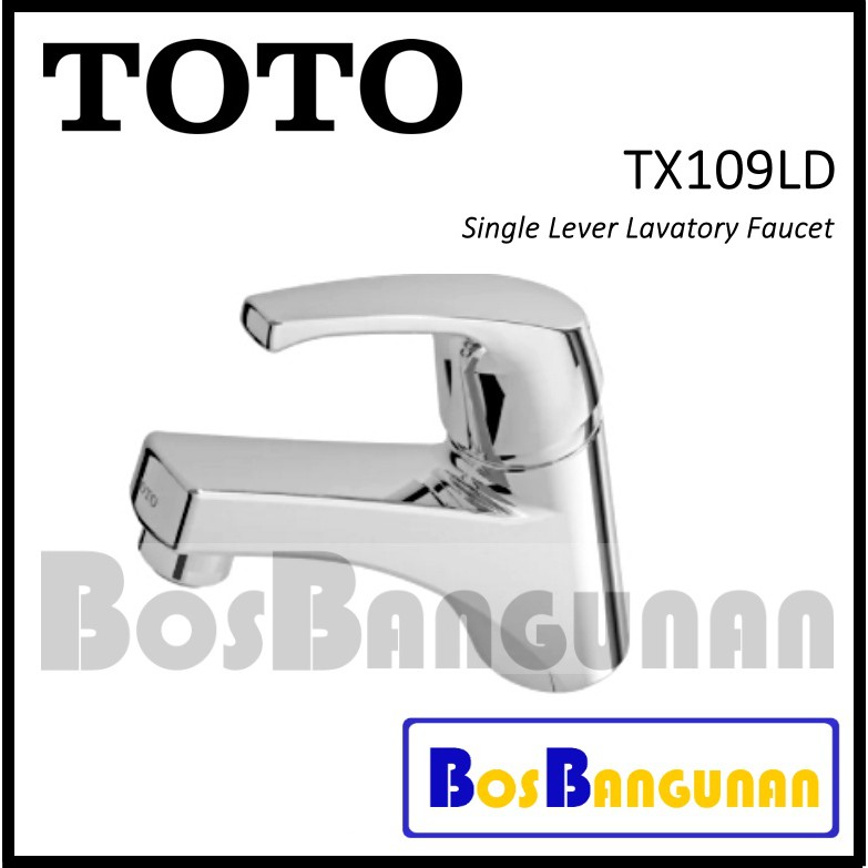 Jual Keran Wastafel TOTO TX109LD / Kran Wastafel TOTO TX 109 LD COLD ...