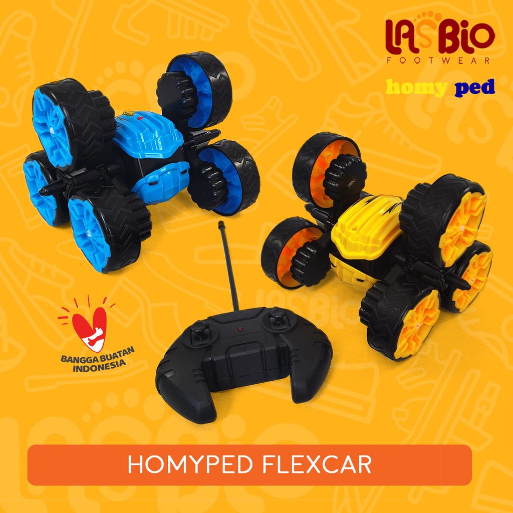 Jual Mainan Mobil Remote Kontrol Control Homyped Flexcar | Shopee Indonesia