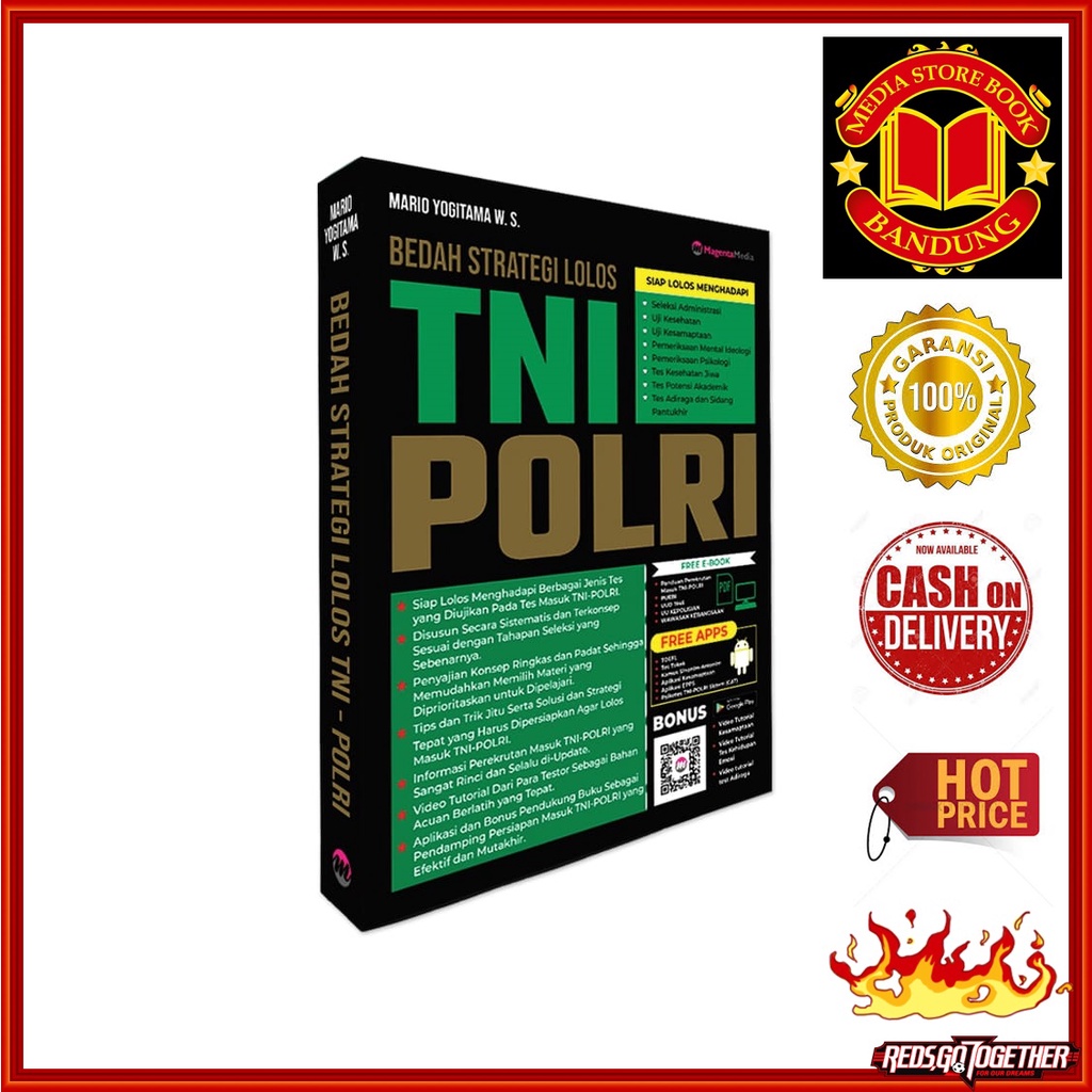 Jual Buku Psikotes Buku Tes Tni Polri Bedah Strategi Lolos Tni