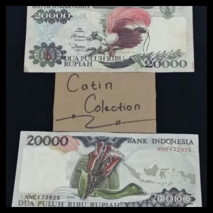 Jual SPECIAL TP-488 Uang kertas 20000 rupiah cendrawasih bekas | Shopee Indonesia