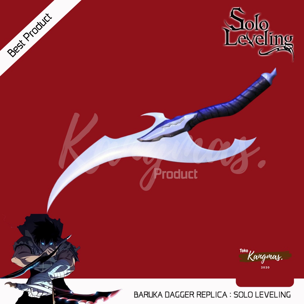 Jual solo leveling baruka dagger replica / solo leveling cosplay / solo ...