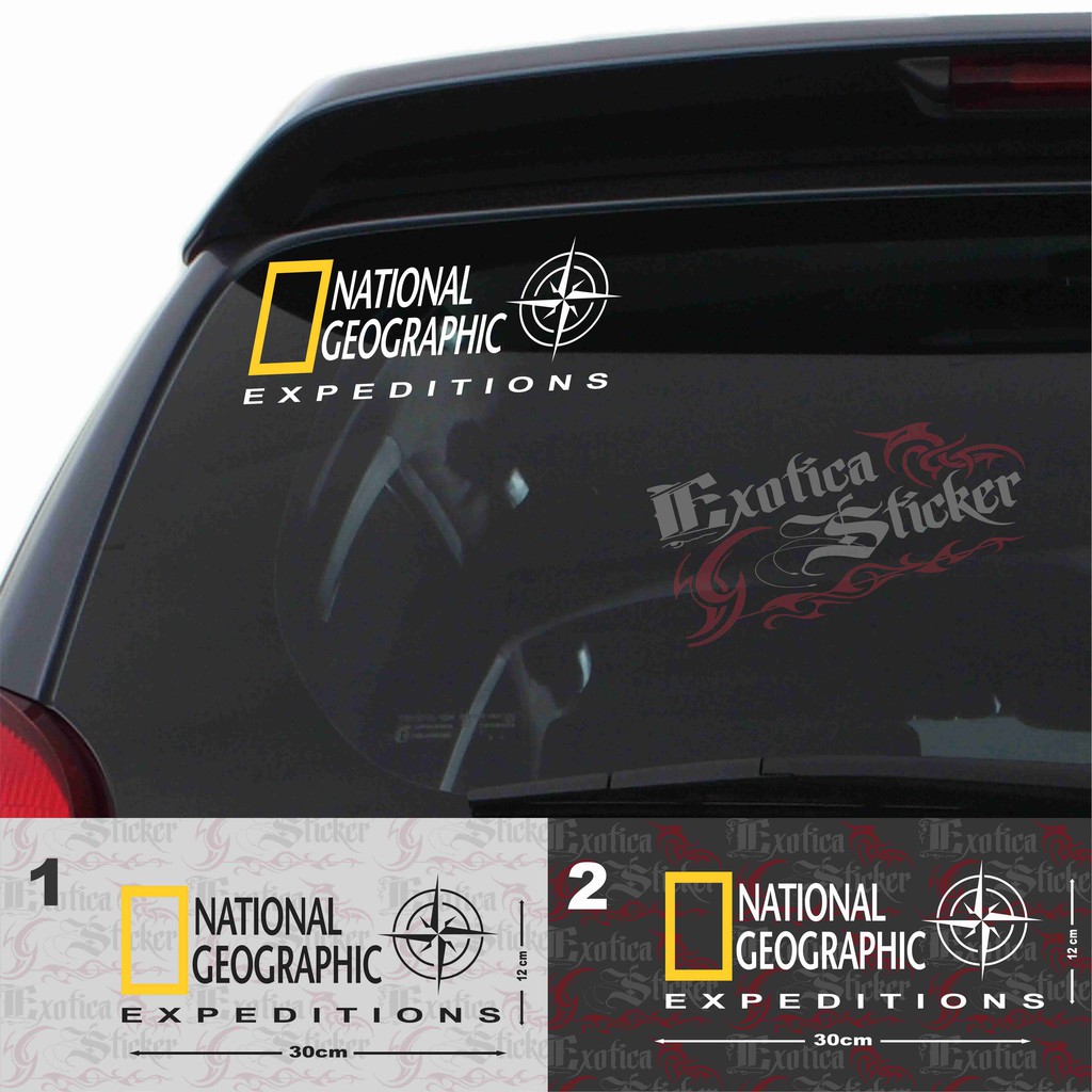 Jual stiker national geographic cutting sticker kompas 30cm | Shopee ...