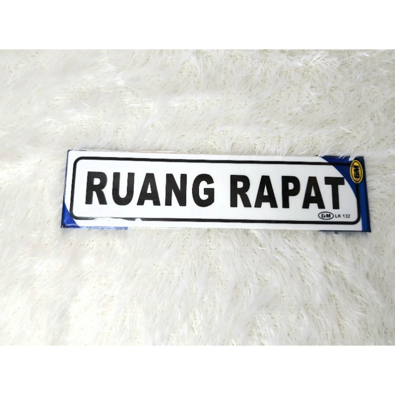 Jual Label Akrilik GM Kecil /Acrylic Receptionist/Kasir/Tamu Harap ...