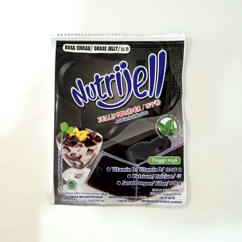 Jual Nutrijell Grass Jelly Rasa Cincau 15g | Shopee Indonesia