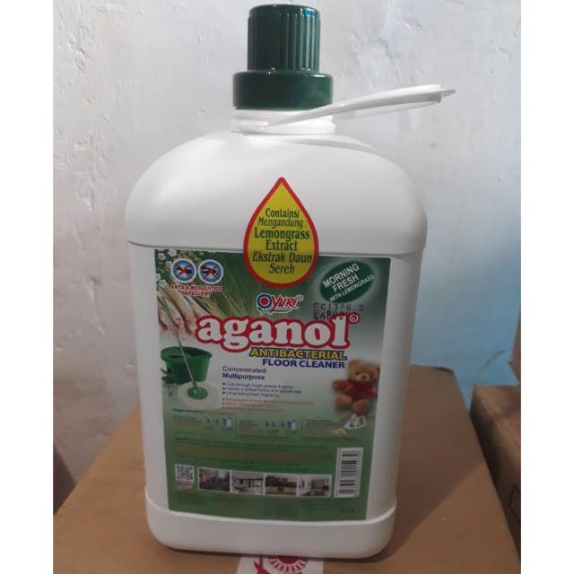 Jual Aganol Antibacterial Floor Cleaner Morning Fresh with Lemongrass 3 ...