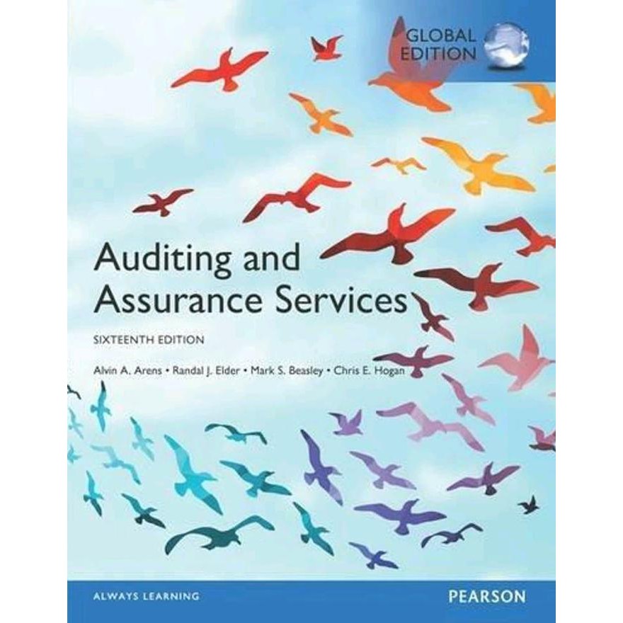 Jual Buku Auditing And Assurance Services 16Th Edition - Alvin A. Arens ...