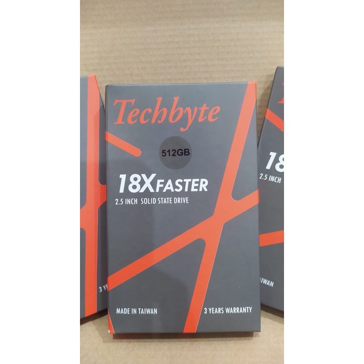 Jual SSD Techbyte 512 GB SATA3 Garansi Resmi 3 Tahun untuk Laptop dan ...