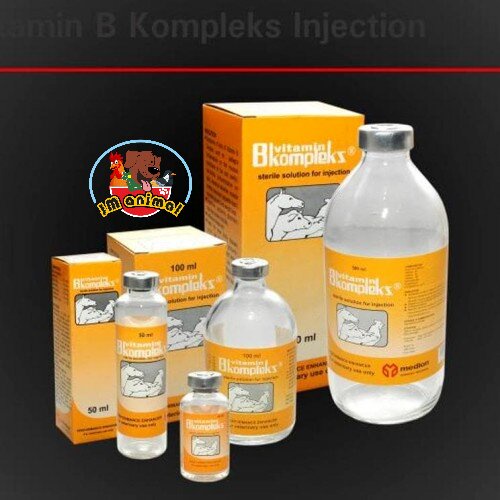 Jual INJEKSI VITAMIN/INJEKVIT B KOMPLEKS (VITAMIN HEWAN) VET STREP AQUA ...