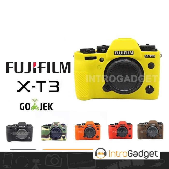 Jual Silicone Case FUJIFILM XT3 Karet Rubber Tas Kamera FUJI X-T3 ...