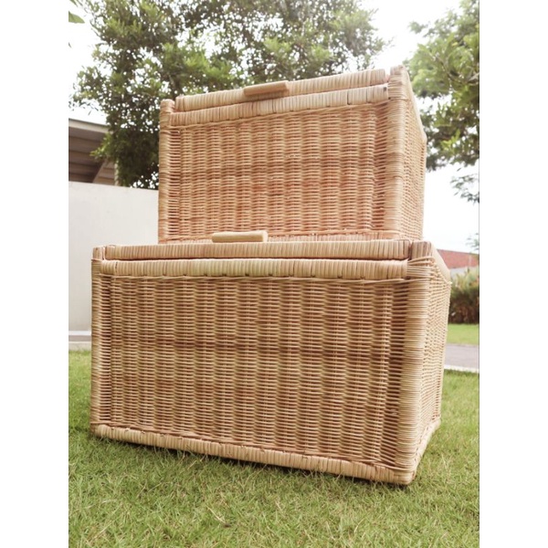 Jual Box Rotan besar / kotak penyimpanan | Shopee Indonesia