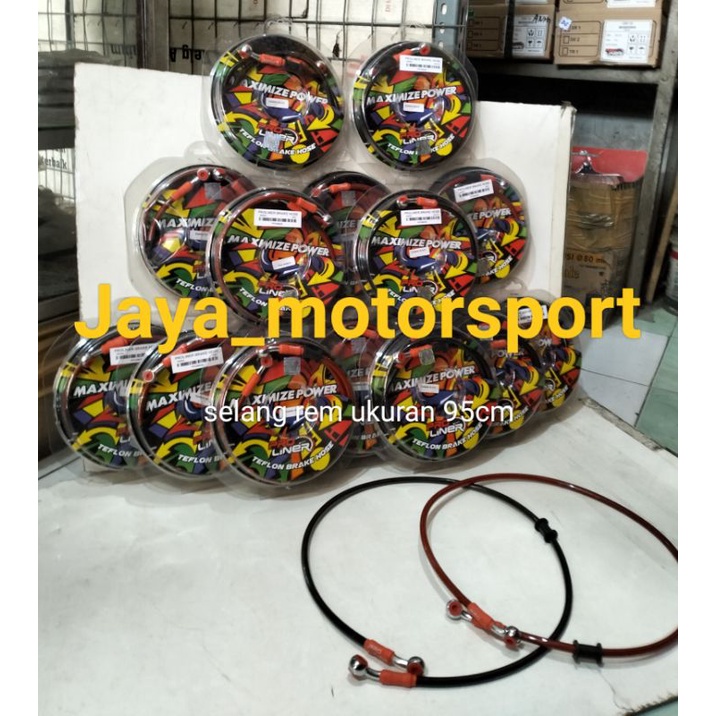 Jual Selang Rem depan PRO LINER buat depan ukuran 95cm/950mm buat semua ...