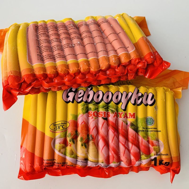 Jual sosis murah enak , sosis geboooyku 1kg | Shopee Indonesia