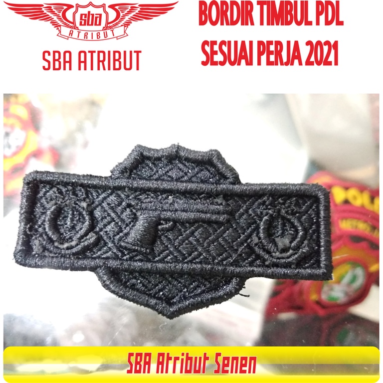 Jual BORDIR TIMBUL BAJU PDL KEJAKSAAN SESUAI PERJA TERBARU | LOGO/TANDA ...
