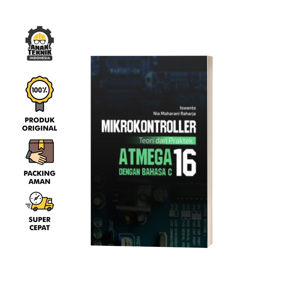 Jual Buku Mikrokontroller: Teori Dan Praktik Atmega 16 Dengan Bahasa C | Shopee Indonesia