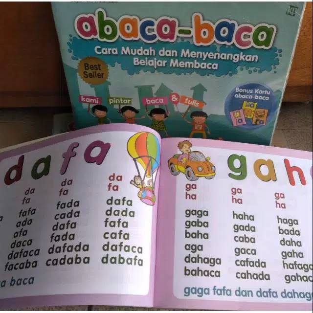 Jual PROMO BUKU ABACA-BACA CARA MUDAH DAN MENYENANGKAN BELAJAR MEMBACA ...