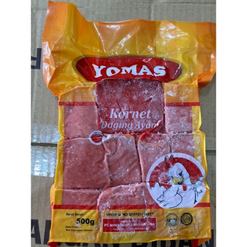 Jual Yomas kornet daging ayam 500 g | Shopee Indonesia