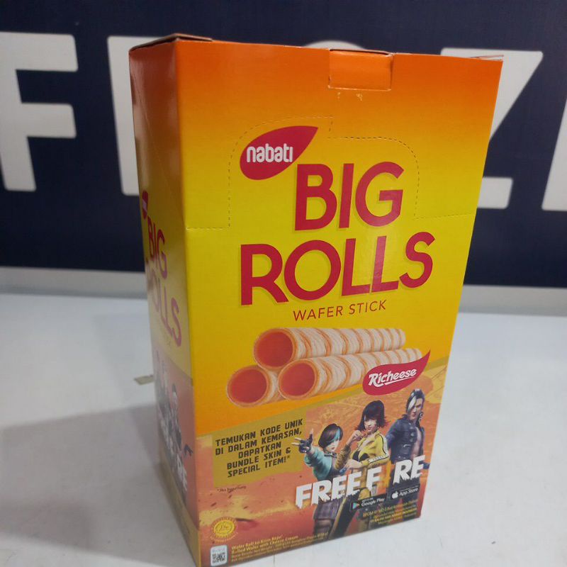 Jual Nabati Big Rolls Richoco Wafer Stick 360Gr [20pcsx18gr] | Shopee ...