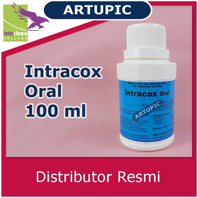 Jual Intracox Oral 100 ml Obat Koksi Semua Stadium Ayam Babi Kambing ...