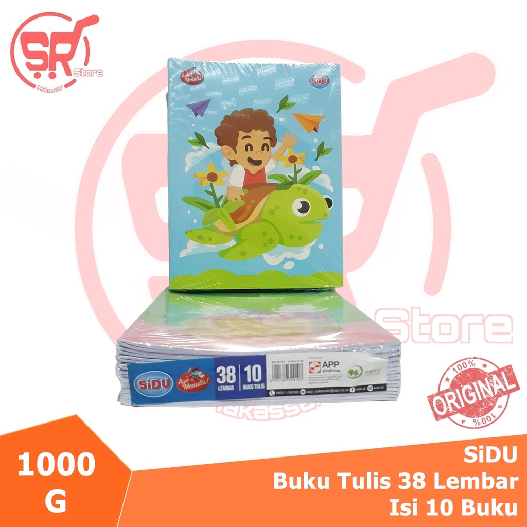 Jual Buku Tulis Sinar Dunia / SIDU / 38 Lembar | Shopee Indonesia