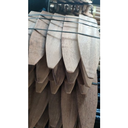 Jual Kasutan kayu trowel kayu Merbau lancip | Shopee Indonesia