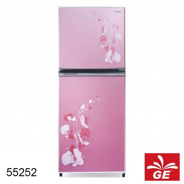 Jual Sharp Kulkas 2 Pintu SJ-305MD-FP Pink Bunga Garansi Resmi | Shopee ...