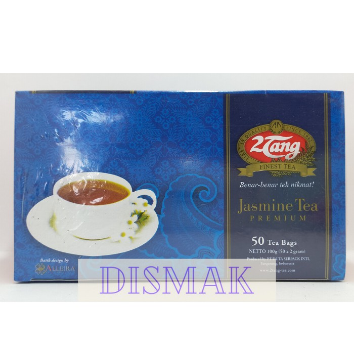 Jual Teh 2 Tang Celup Premium Jasmine Melati (ISI 50) | Shopee Indonesia