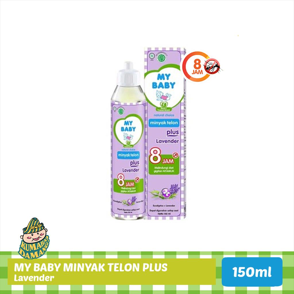 Jual My Baby Minyak Telon Plus Lavender 150 mL | Shopee Indonesia