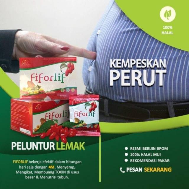 Jual FIFORLIF ECER MURAH 10 SACHET - GARANSI 100% Asli Paket Hemat (10 ...