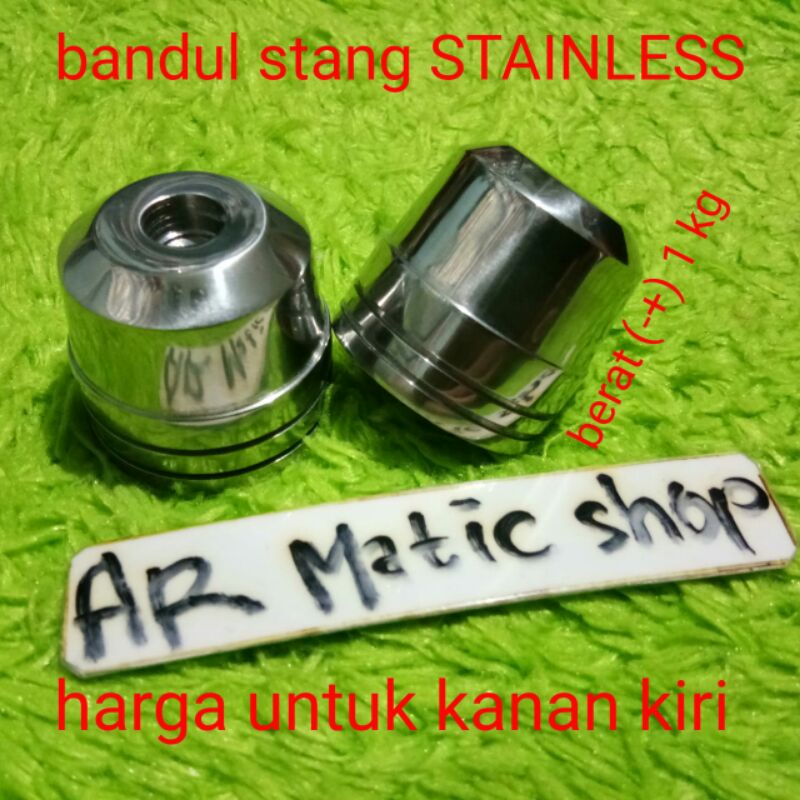 Jual bandul stang STAINLESS original berat 1 kg balancer JALU stang ...