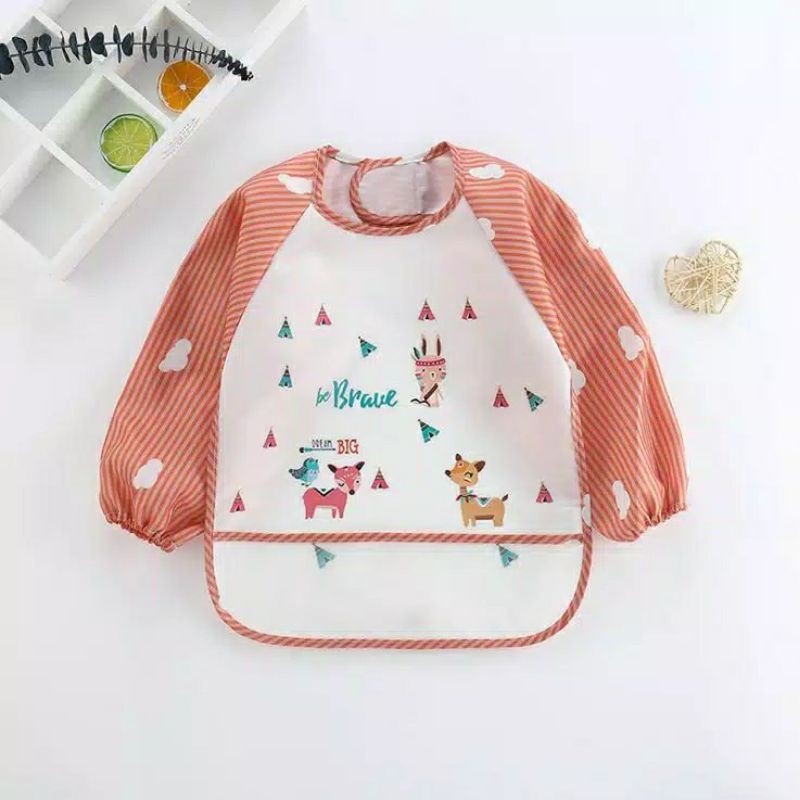 Jual APRON ALAS MAKAN BAYI ANTI AIR / CELEMEK MAKAN BAYI DAN ANAK ...