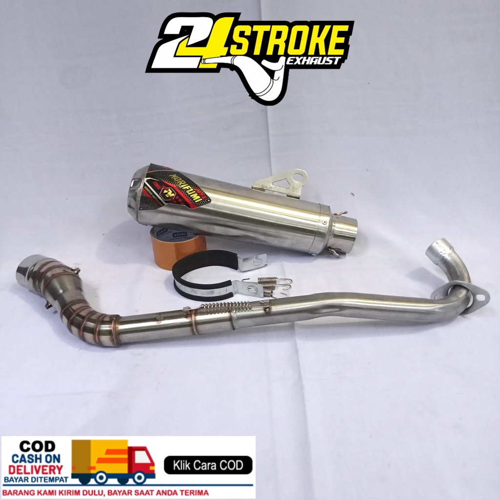 Jual Knalpot NORIFUMI GTX Pipa Cobra pnp Jupiter Vega Supra Shogun ...