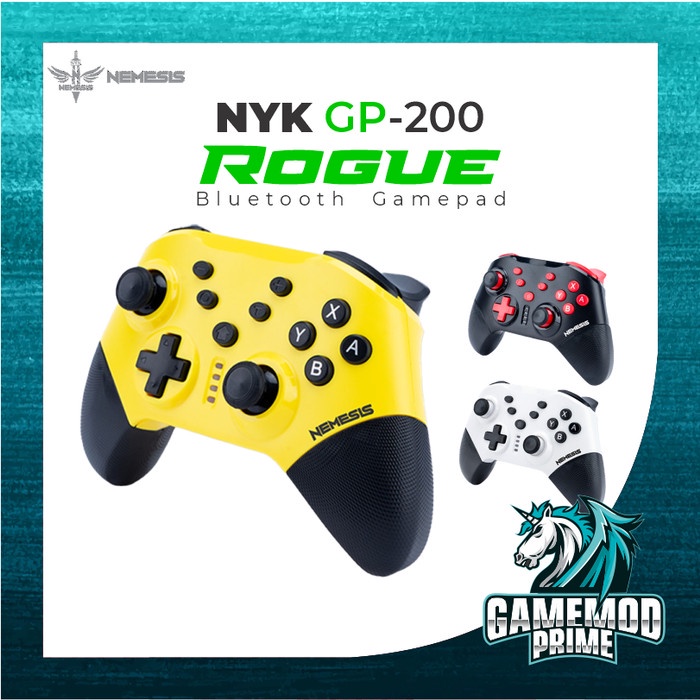 Jual Gamepad Bluetooth NYK Nemesis Rogue GP200 Multiplatform GP 200 ...