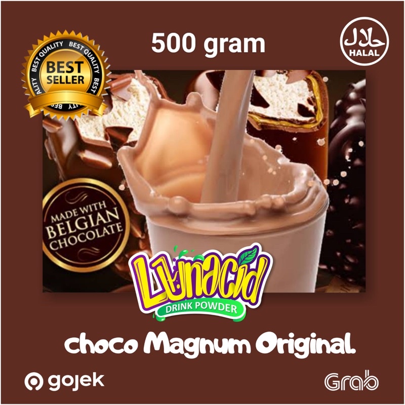 Jual serbuk minuman rasa magnum/powder Drink choco magnum/ bubuk ...