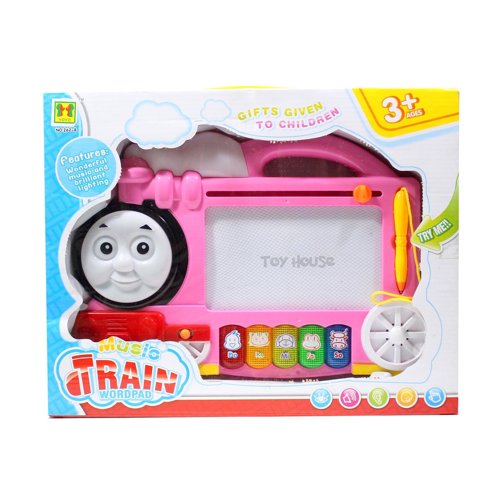 Jual Thomas Music Train Wordpad Papan Tulis Gambar Mainan Anak Edukatif ...