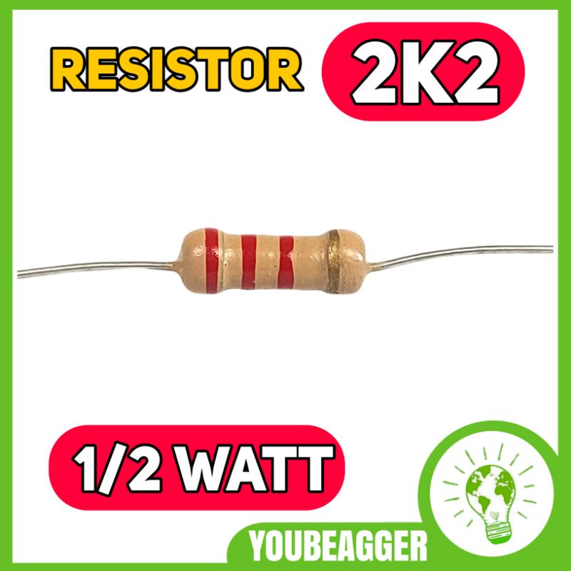 Jual Resistor 2k2 ohm | Shopee Indonesia