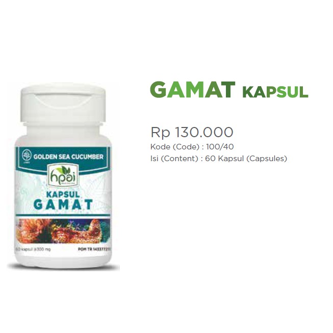 Jual OBAT HERBAL NYERI GAMAT SUPLEMEN MAKANAN DARI TERIPANG | Shopee ...