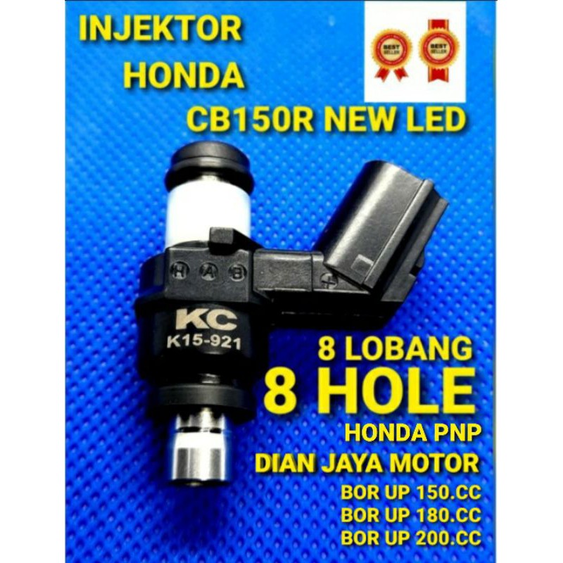 Jual (KC Premier) Injektor Injector Racing HONDA CB150R New 8 Hole ...