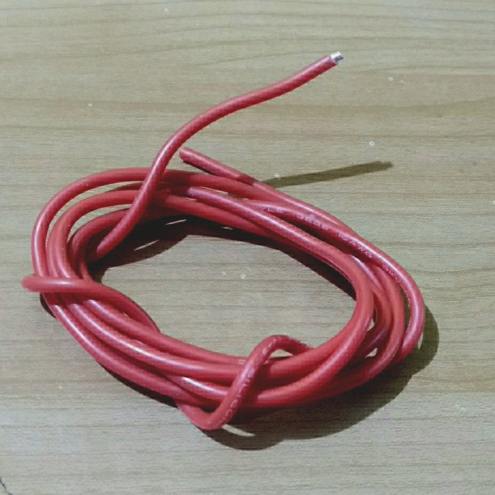 Jual Kabel Silikon 16 AWG Silicon Cable 16AWG Wire AWG16 Silicone 16 ...