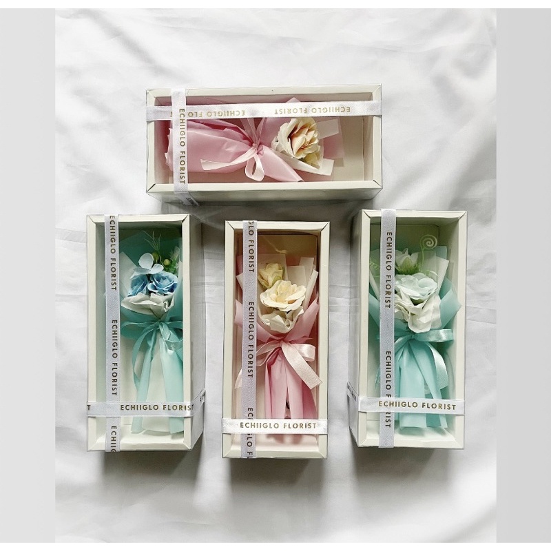 Jual Echiiglo - Mini sweet box buket bunga mawar artificial kado cowo ...