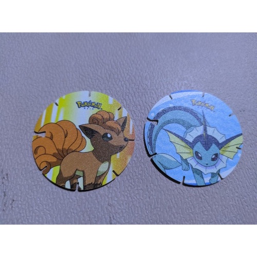 Jual Pokemon Vulpix Coin Tazos Chiki Balls Tazoz Tajoz Ball Vaporeon ...