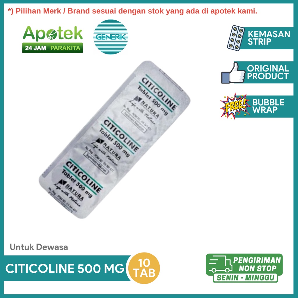 Jual Citicoline untuk terapi gangguan serebrovaskular, gangguan ...
