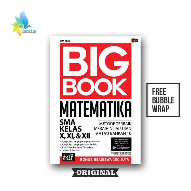 Jual Buku New Edition Big Book Matematika SMA Kelas X, XI, & XII ...